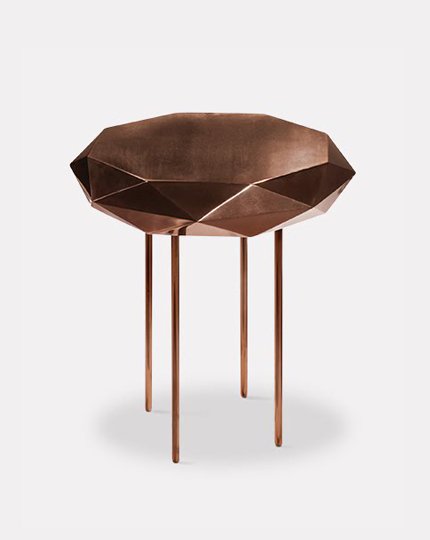 Nika Zupanc Stella Oro Gold Coffee Table Small by Scarlet Splendour | Curio