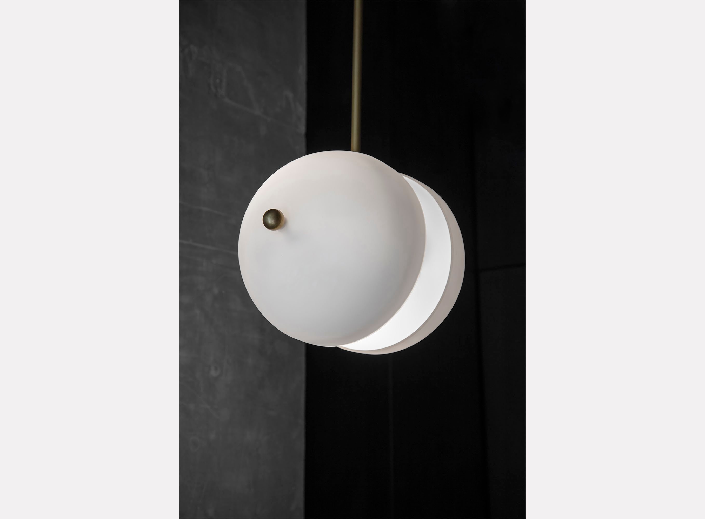 Split Circle Pendant Pendants by Square In Circle | Curio